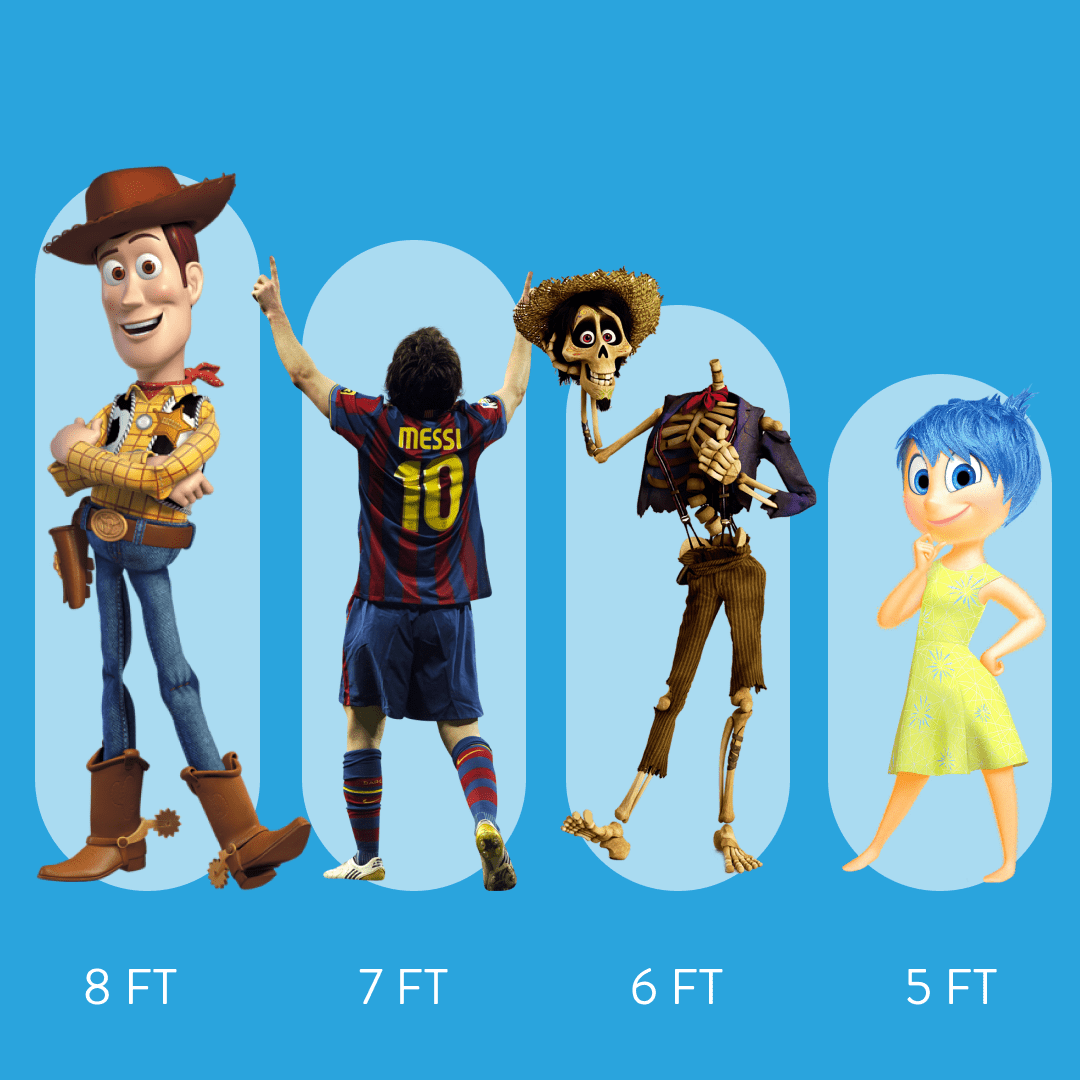Characters Cut-Outs – C Print USA