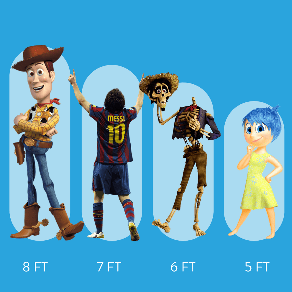 Characters Cut-Outs – C Print USA