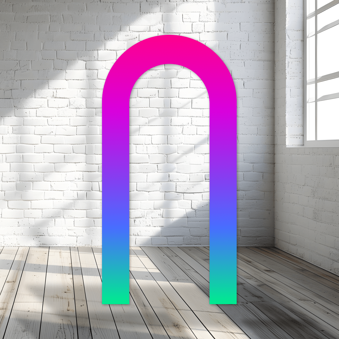 Custom Backdrop Holed Arch Form – C Print USA