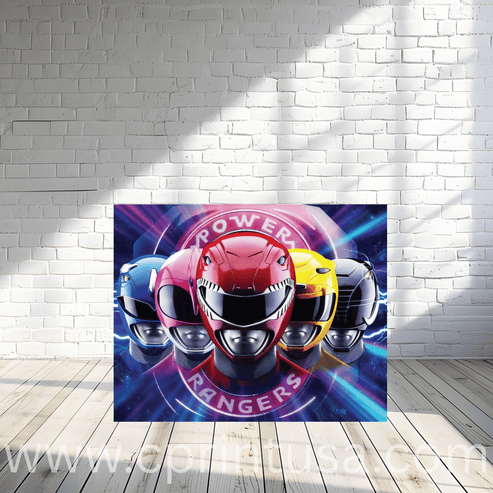 Power Rangers Backdrop by theme – C Print USA