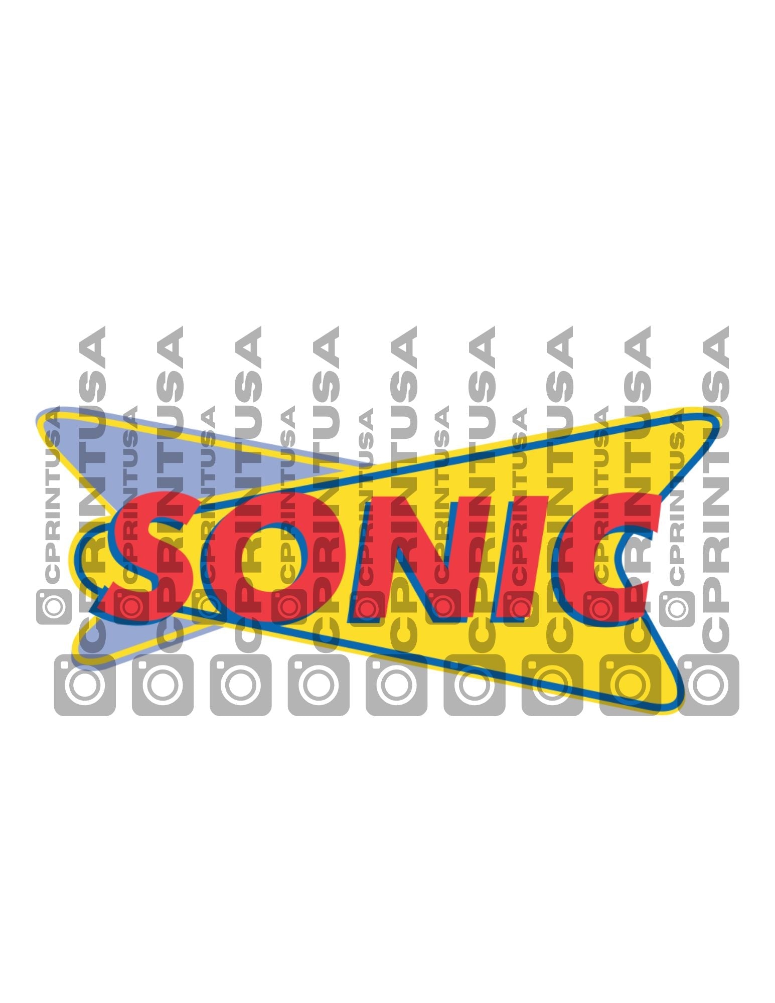 SONIC CUT OUT – C Print USA