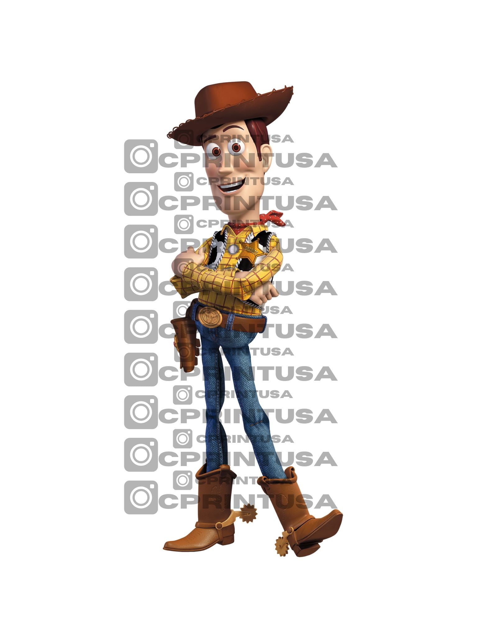 WOODY TOY STORY CUT OUT – C Print USA
